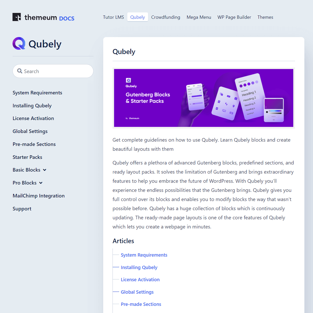 Qubely Plugin Review 2023 – Advanced Gutenberg Blocks - GSP Creations