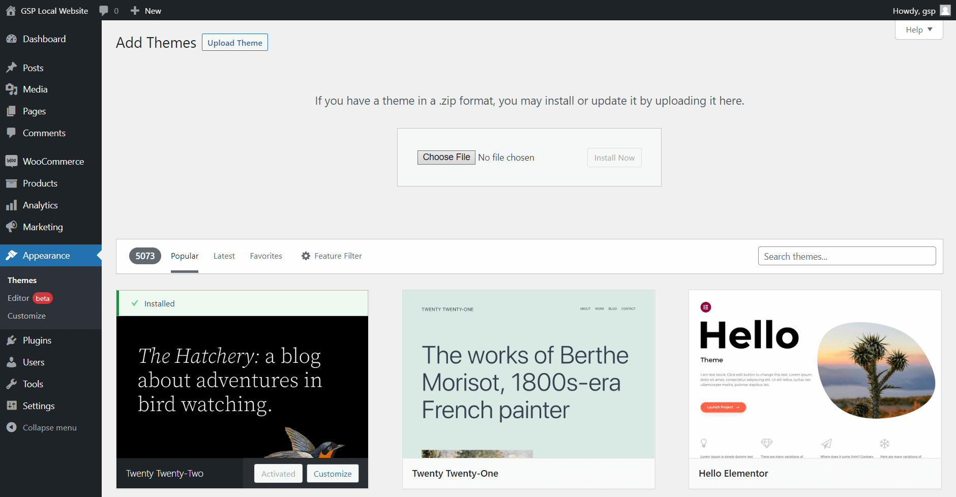 How to Install a WordPress Theme (3 Easy Methods) (June 2024) - GSP ...